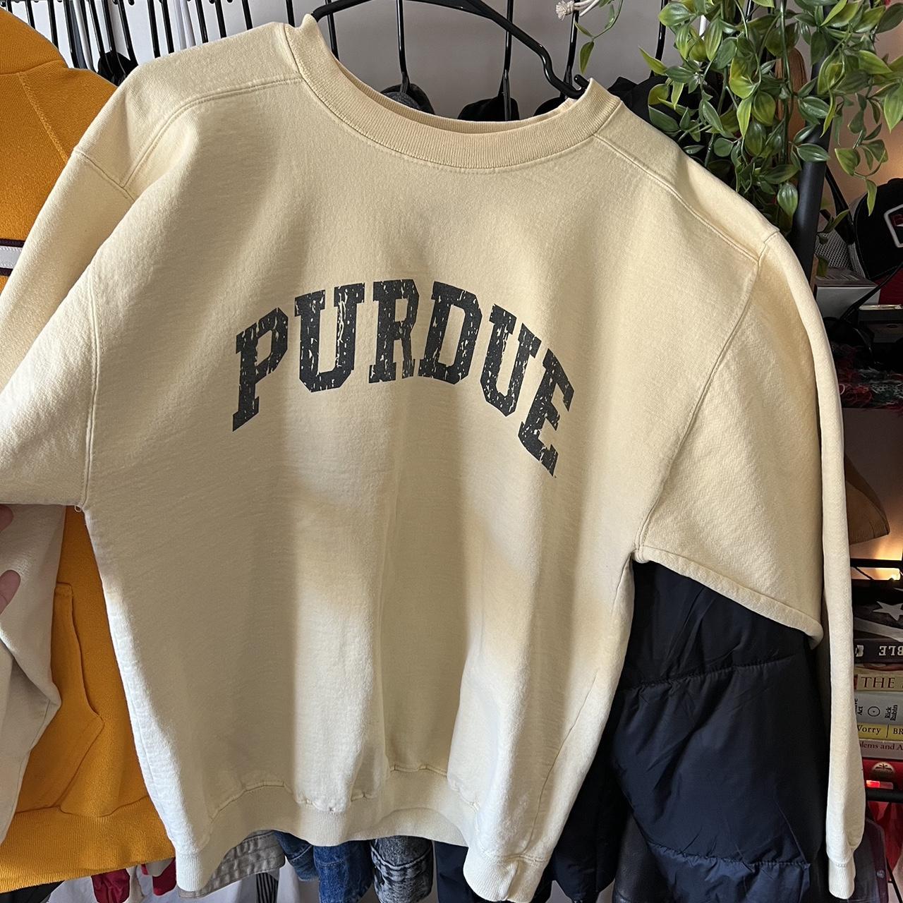 Vintage 1990’s Purdue College Sweater - Depop