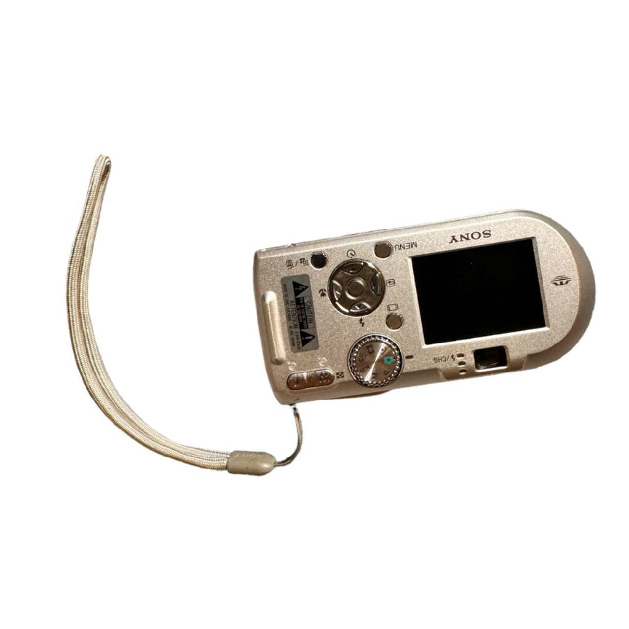 y2k sony cybershot camera Comes with battery and... - Depop