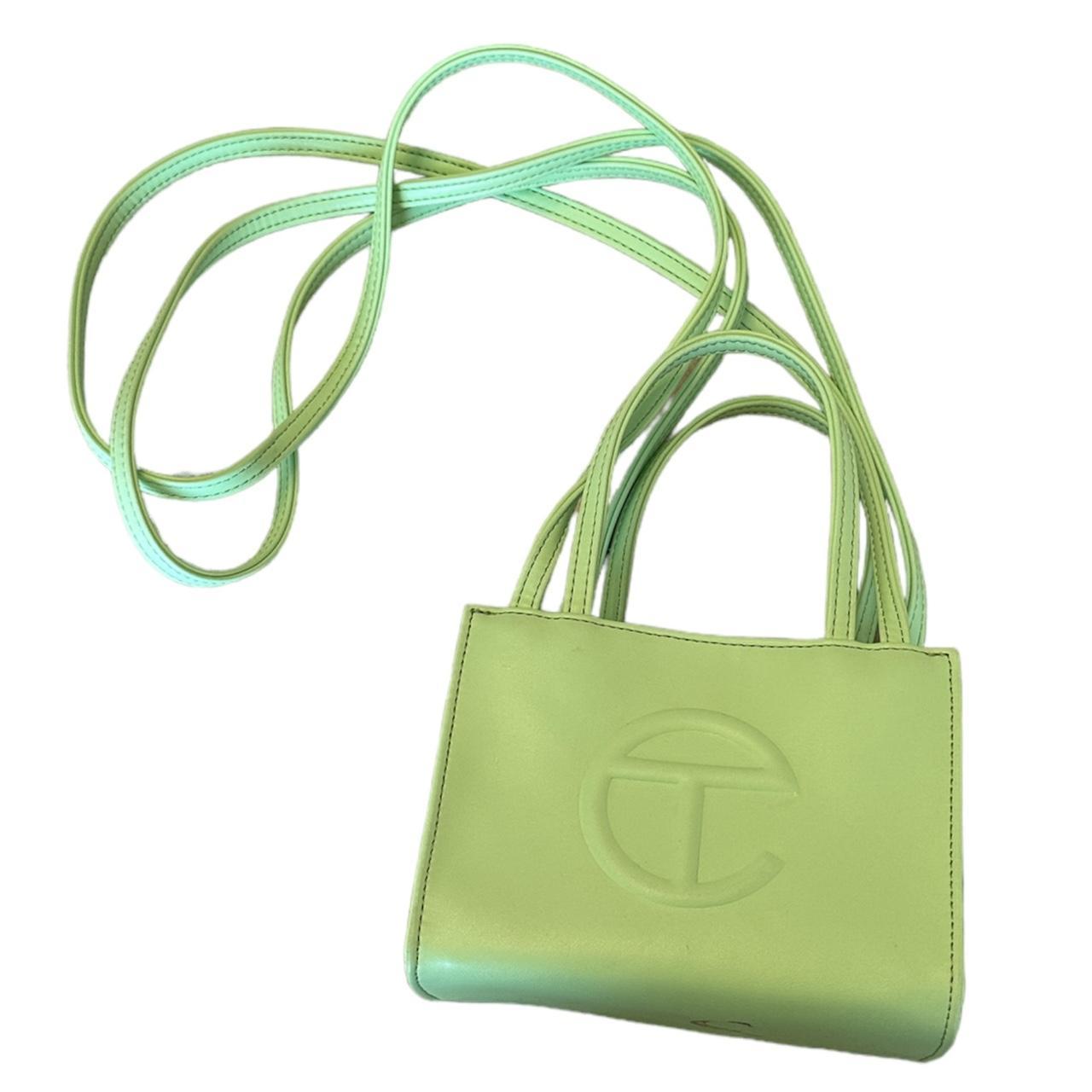 Telfar Small Shopping Bag - Green The iconic Unisex... - Depop