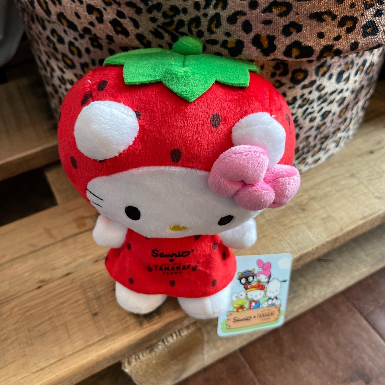 SUPER CUTE STRAWBERRY HELLO KITTY MINI... - Depop