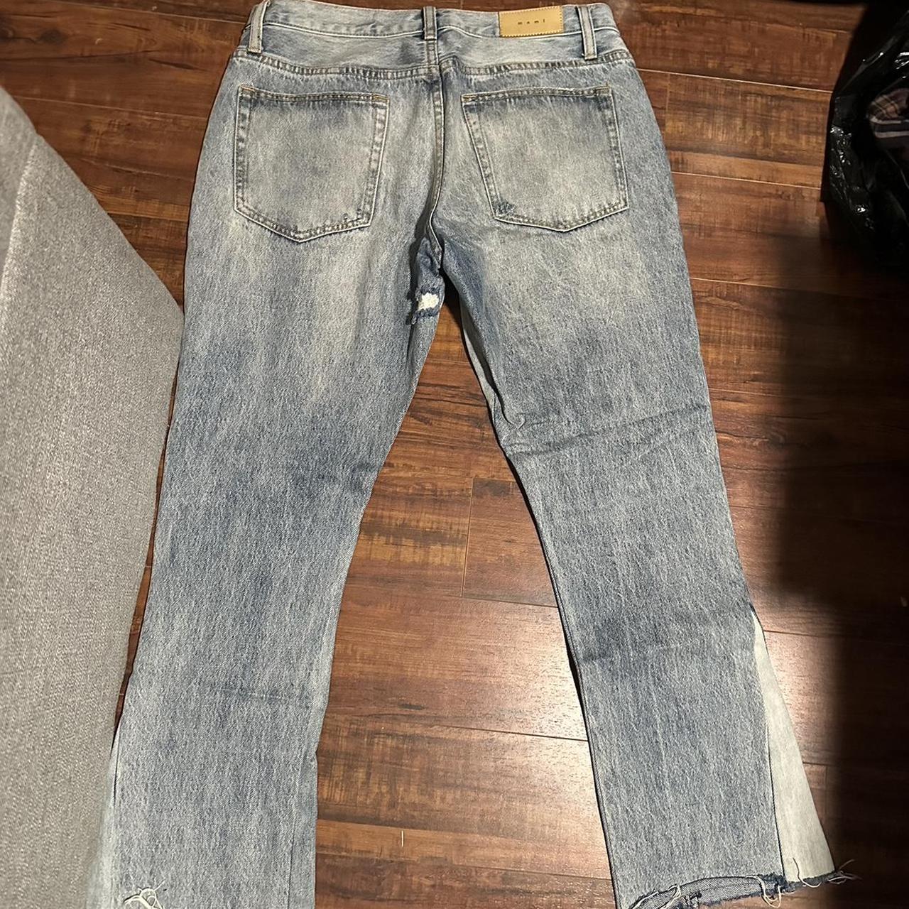 MNML Flare Denim Size 32 - Depop
