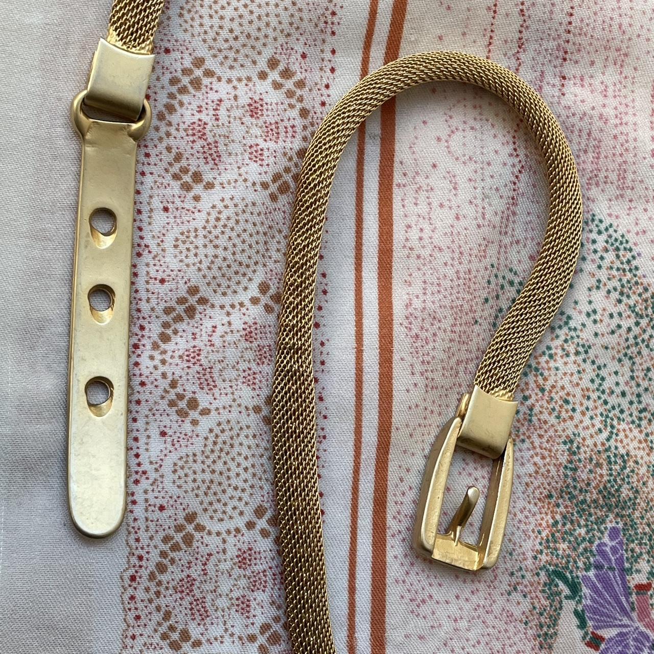 Vintage 1970s snake chain belt. This fantastic belt... - Depop