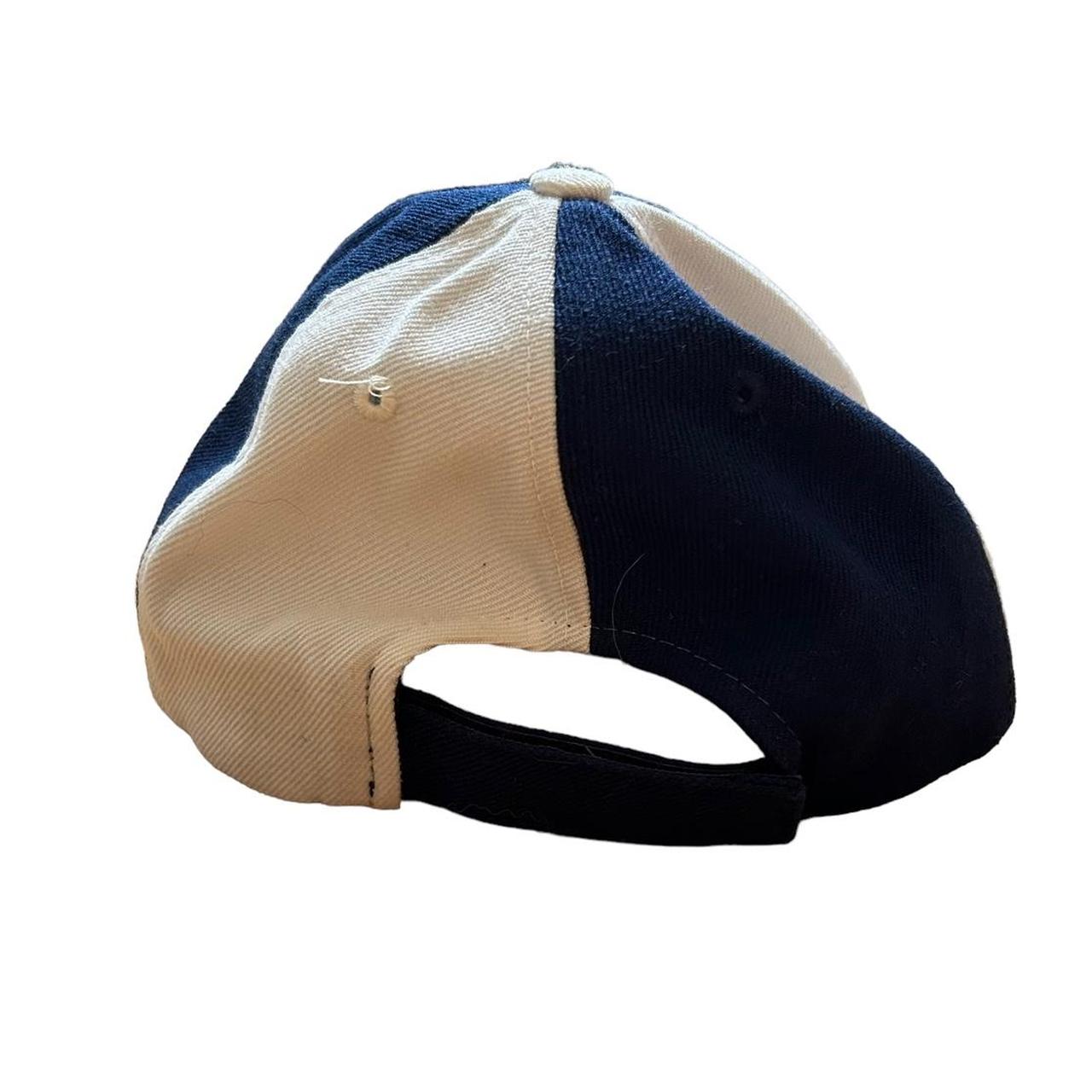 Blue and white Boston cap. White is brighter in person - Depop