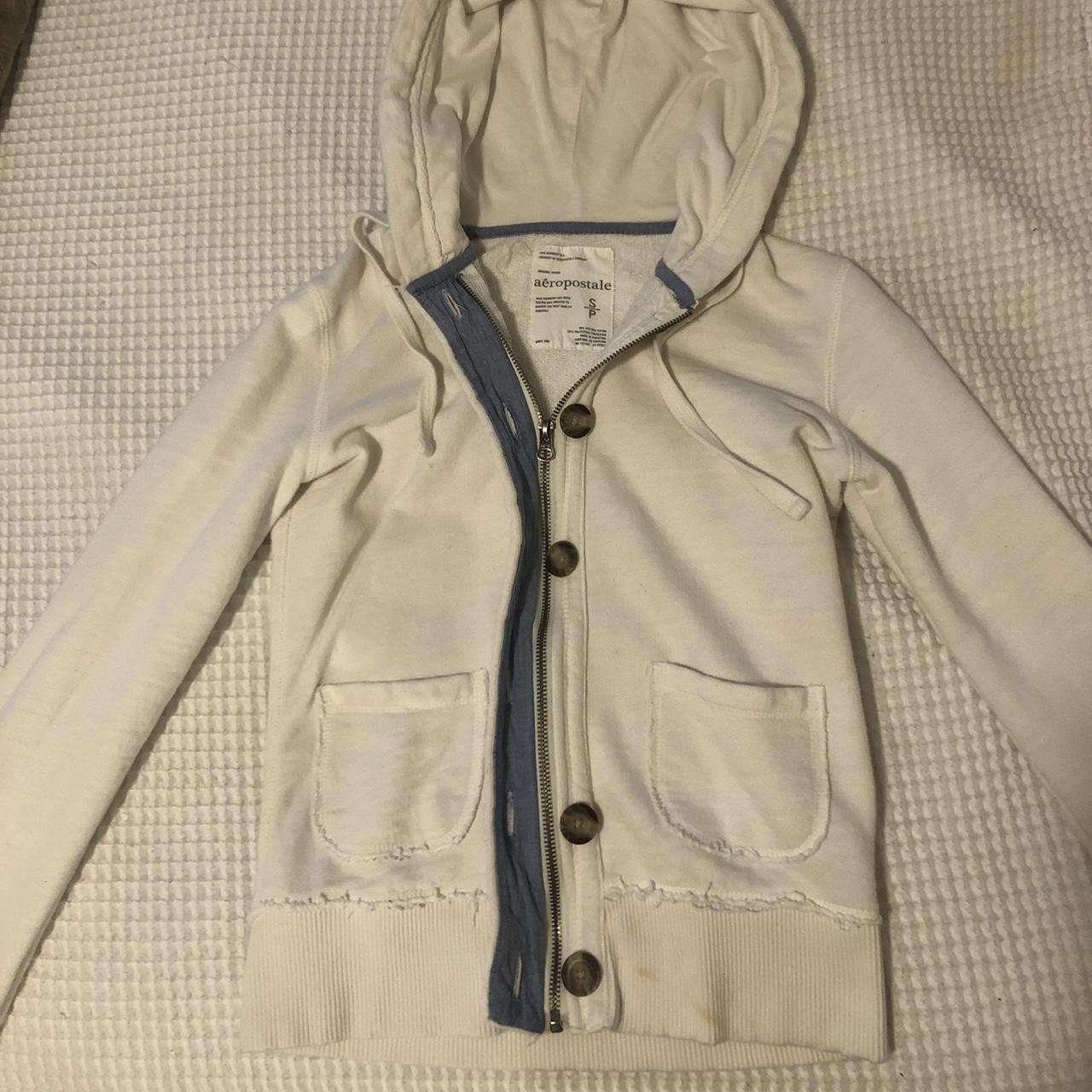 vintage aeropostale zip up! very 2000s and has... - Depop