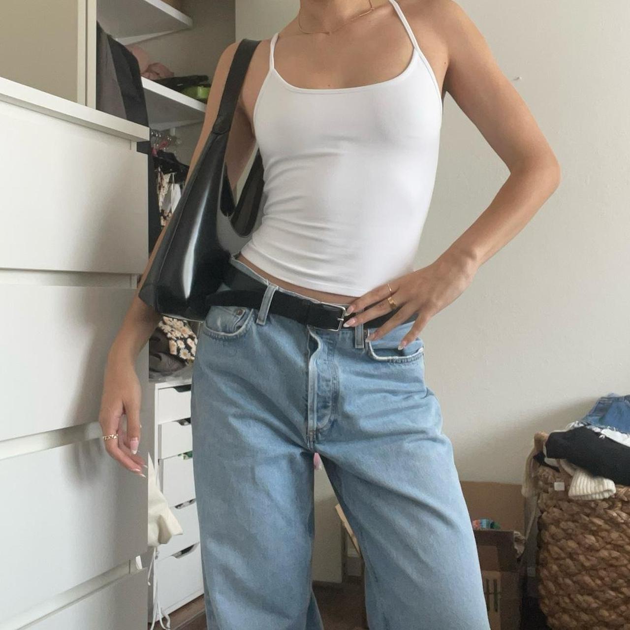 Brand new Tank Air Studio Tank in Milk. Size S.... - Depop