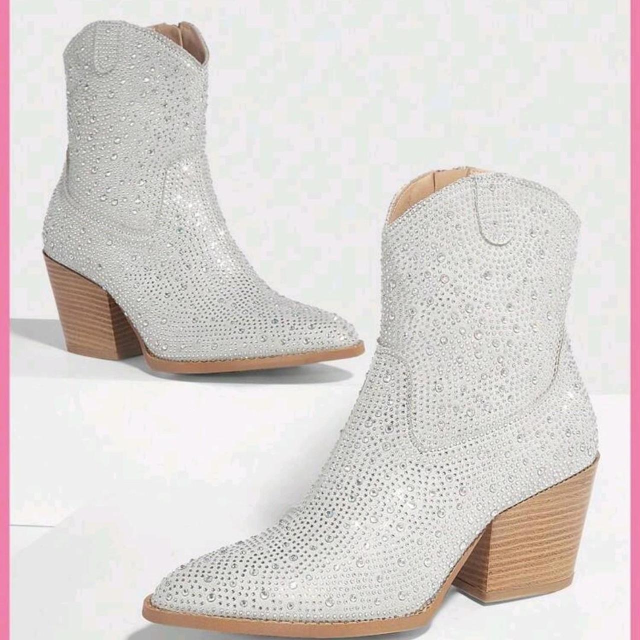 Boots. Worn once. Ankle height. AU size 9 - Depop