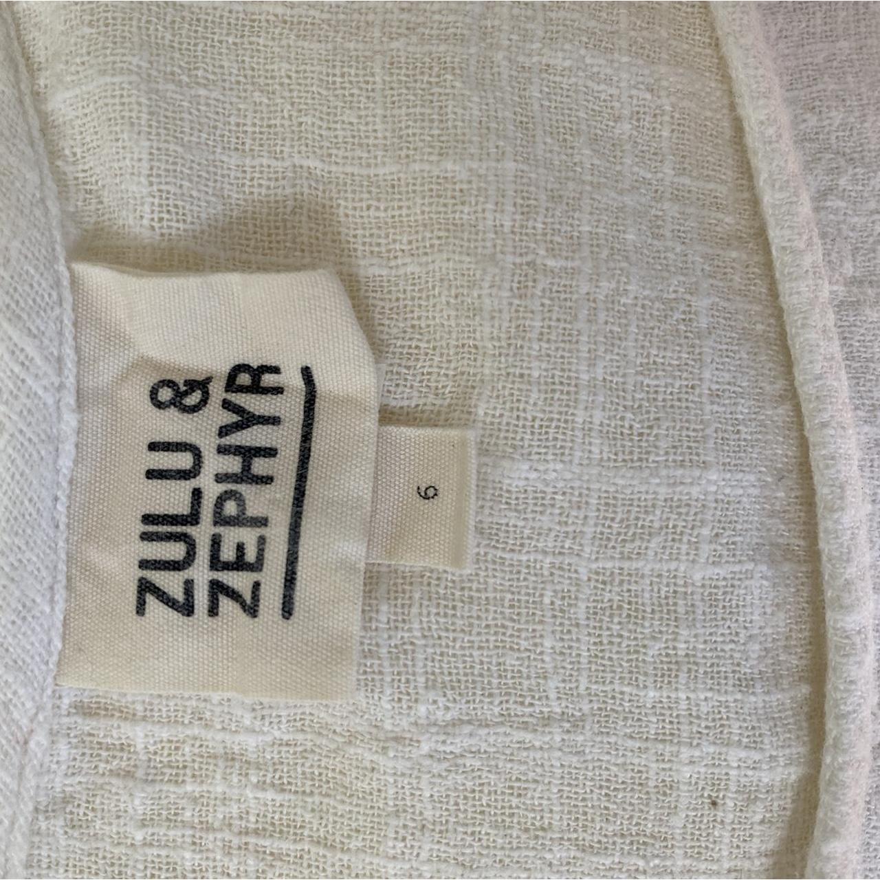 Zulu & Zephyr white crop - Depop