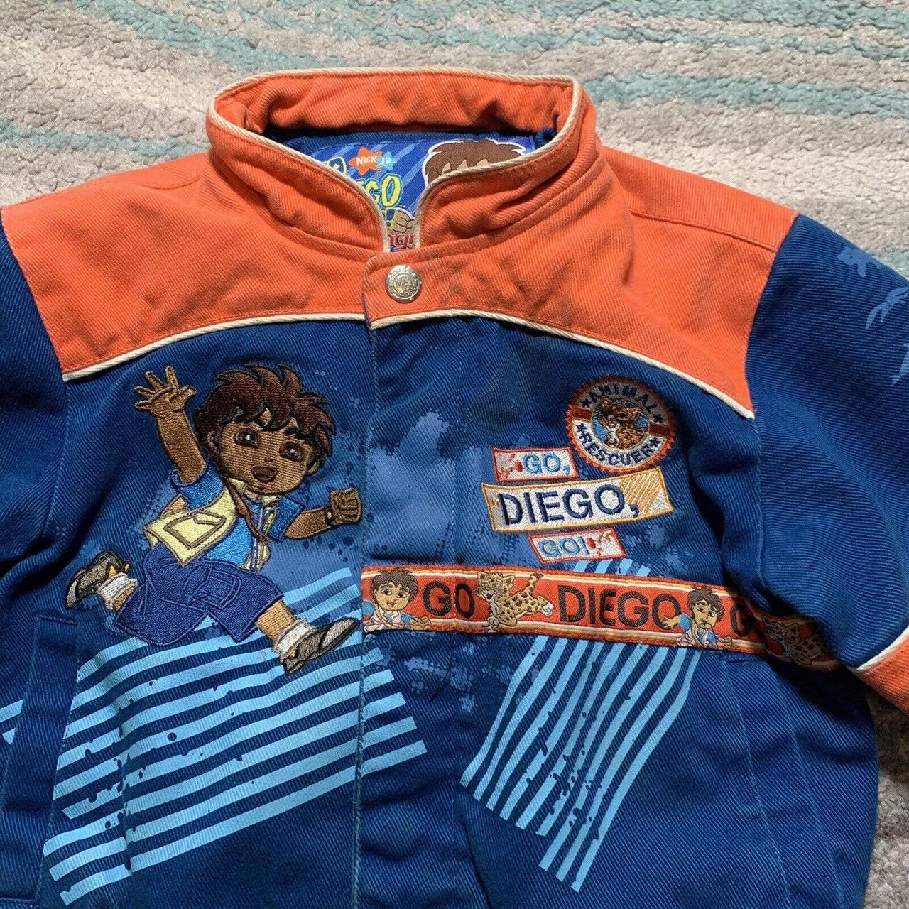 Nickelodeon JH Designs Go! Diego Go! Jacket Sz 3T... - Depop