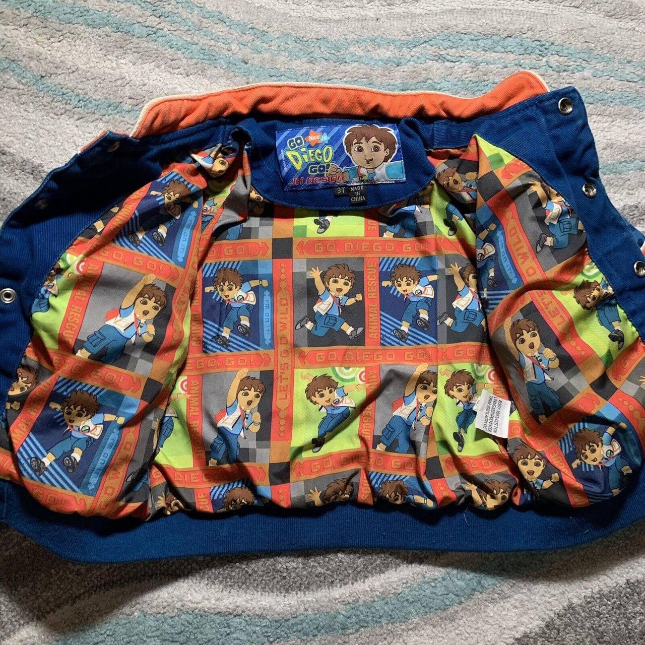 Nickelodeon JH Designs Go! Diego Go! Jacket Sz 3T... - Depop