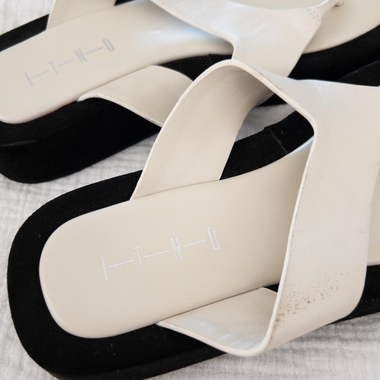 I-T-N-O Platform sandals / flip flops Scuff marks on... - Depop