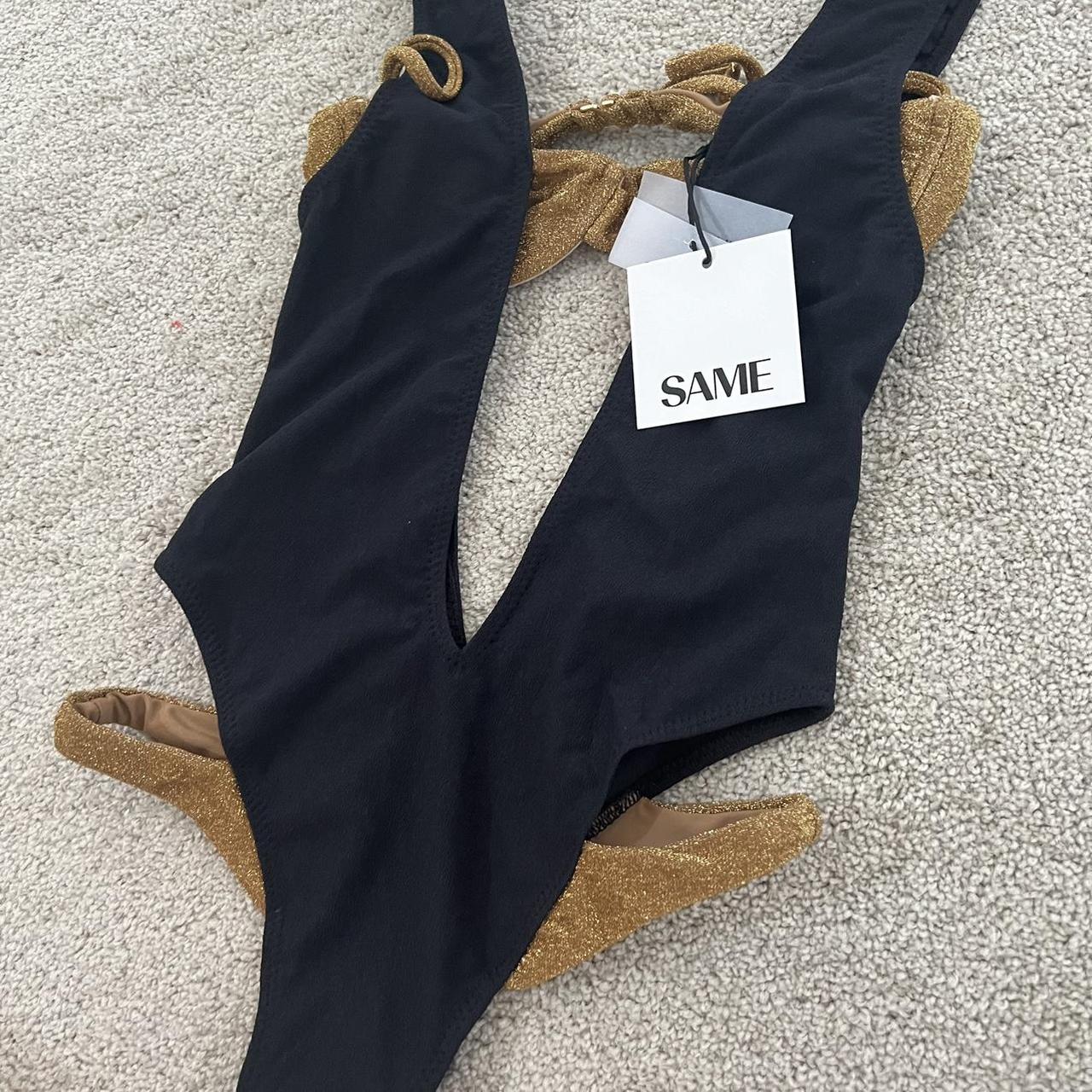 SAME v double layer one piece Xs BNWT - RRP $460 - Depop