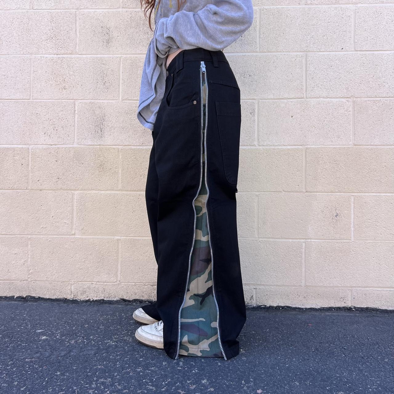 Fire jnco style jeans 14.5in LEG OPENING. These... - Depop