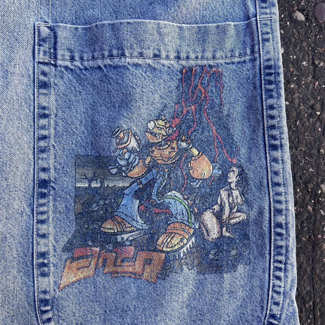 GRAIL jnco jeans. Vintage 90s leepin lizards jncos... - Depop
