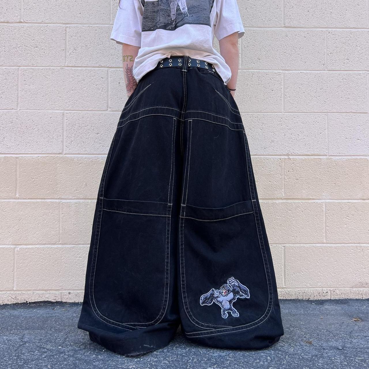 jnco jeans silverback gorilla. Size 38x32. crazy... - Depop