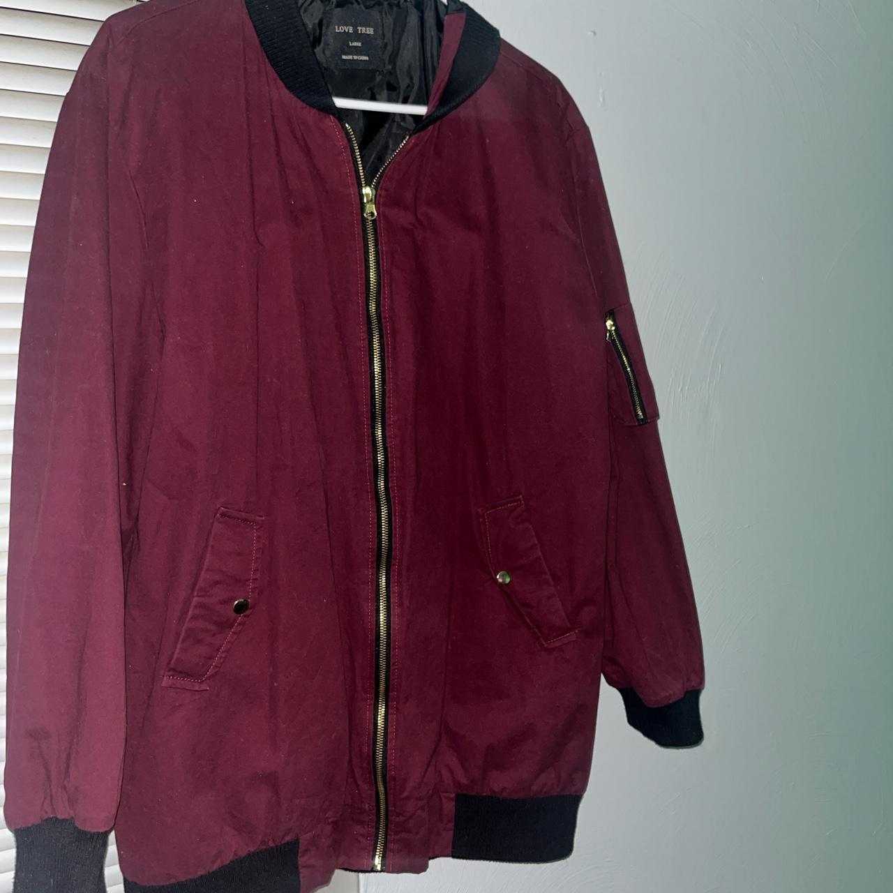 Love Tree Large Bomber Jacket - Men’s Large - No... - Depop