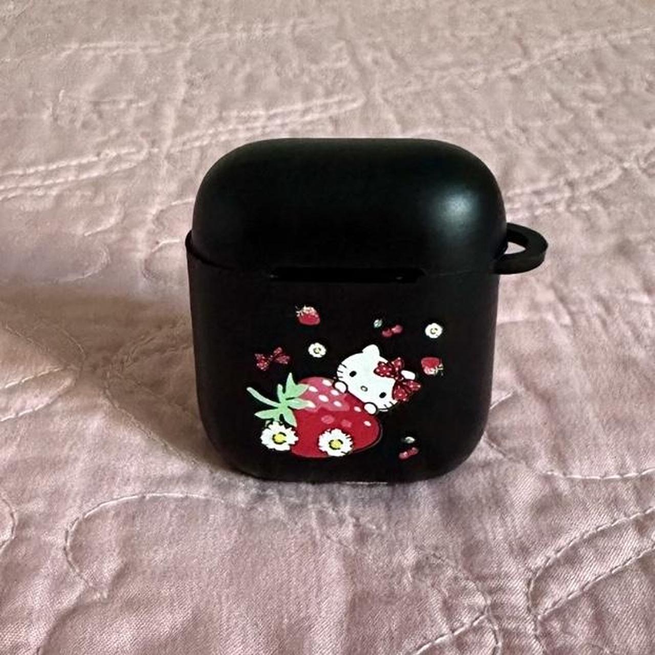 2nd generation airpod hello kitty with cute... - Depop