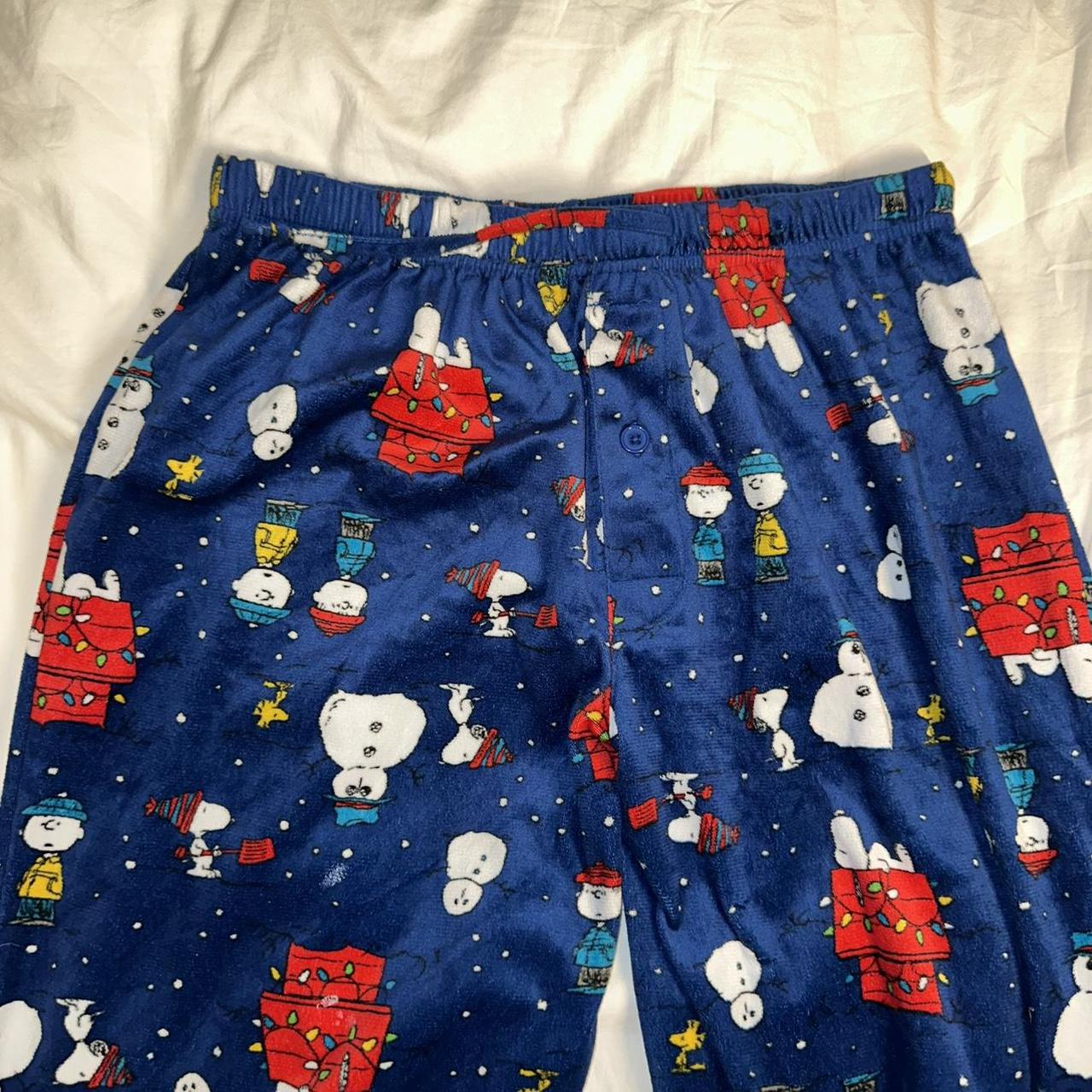 Product: Snoopy Pajama Pants Description: cute... - Depop