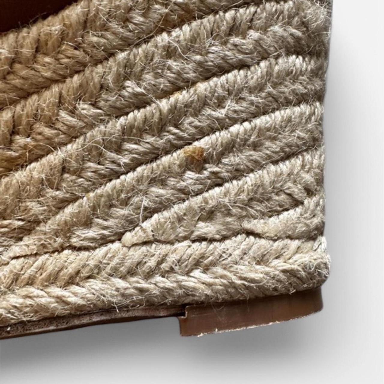 Pesaro Women's Brown Rope Sandal Wedges Rope... | Depop