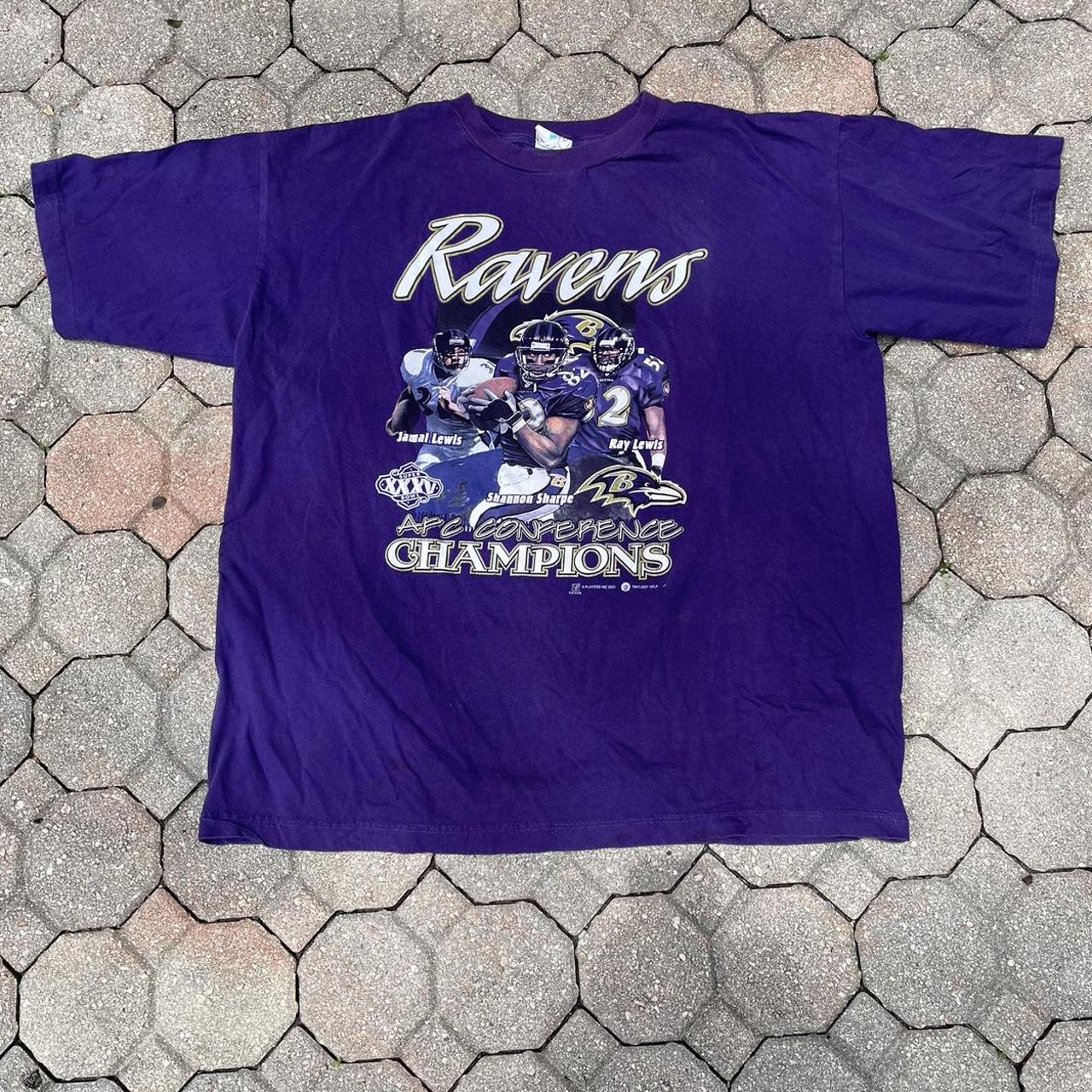 Vintage Baltimore Ravens AFC Champions... - Depop
