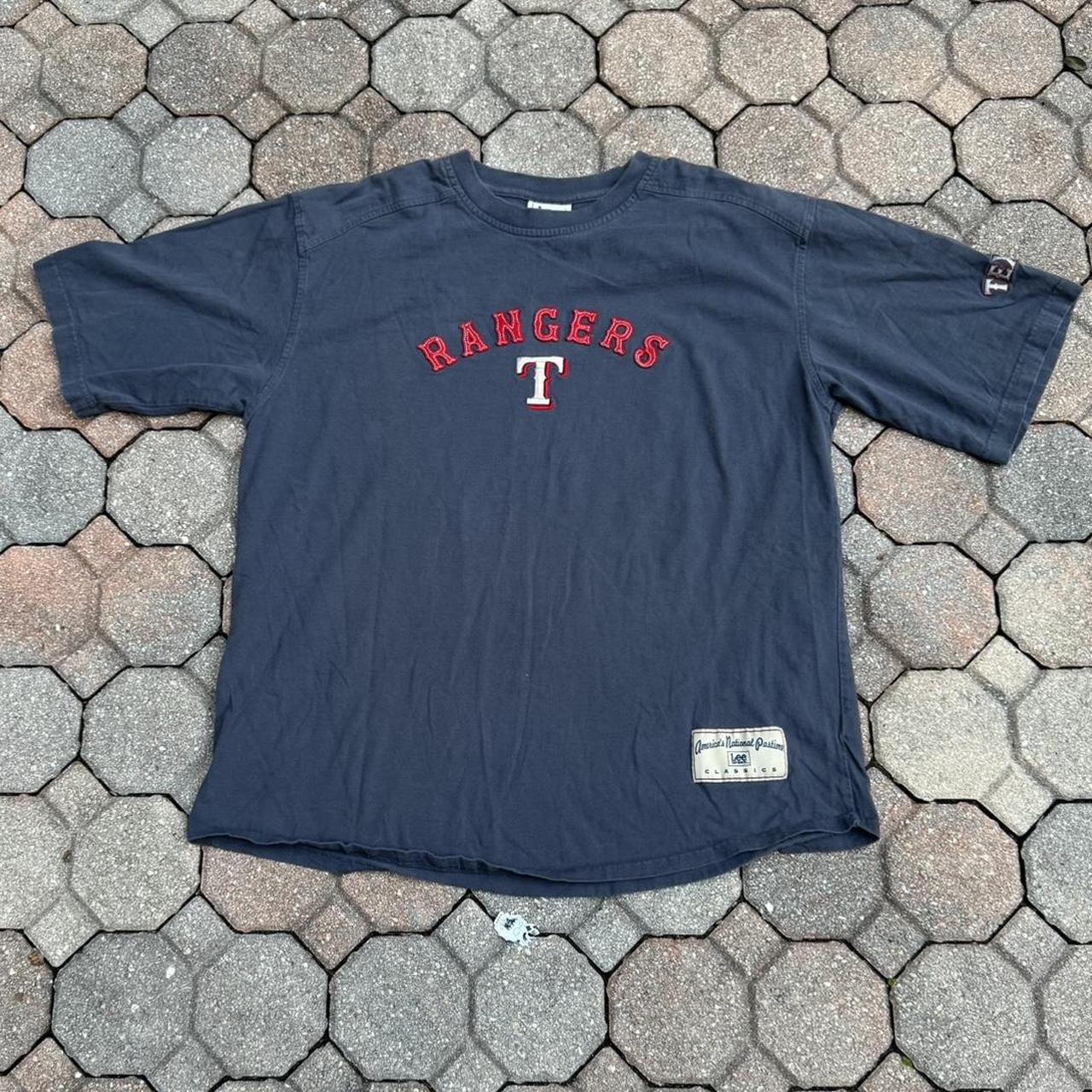Vintage Texas Rangers Stitched Lee... - Depop