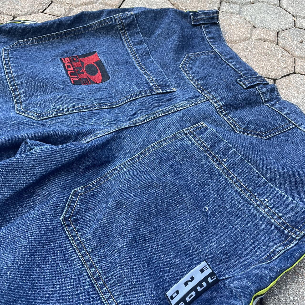 Vintage B One Soul Jorts with Patch and... - Depop