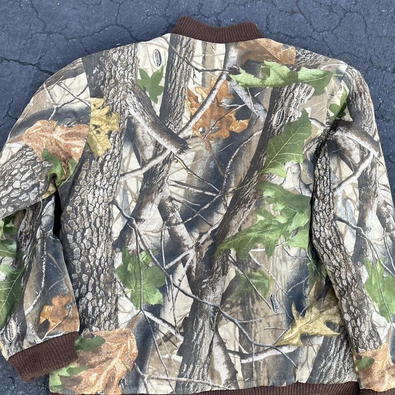 ranger camo jacket -ranger realtree x hardwood... - Depop