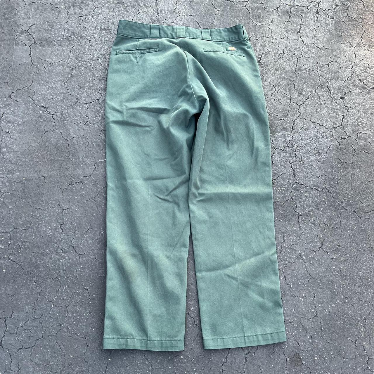 Green Dickies Pants Dickies 874 Original Fit Depop