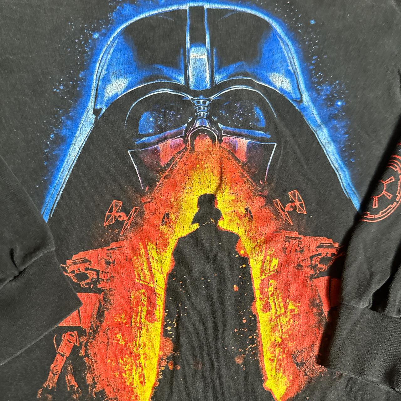 Star Wars Darth Vader long sleeve Dope vibrant... - Depop