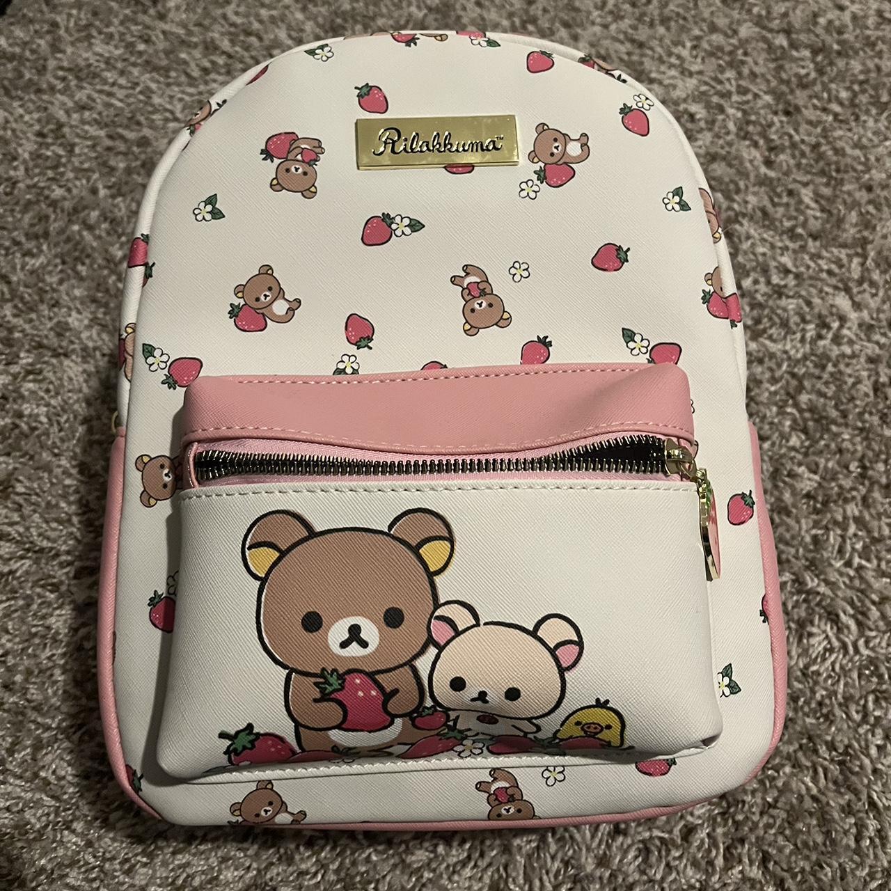 Rilakkuma Bioworld backpack! Super cute no external... - Depop