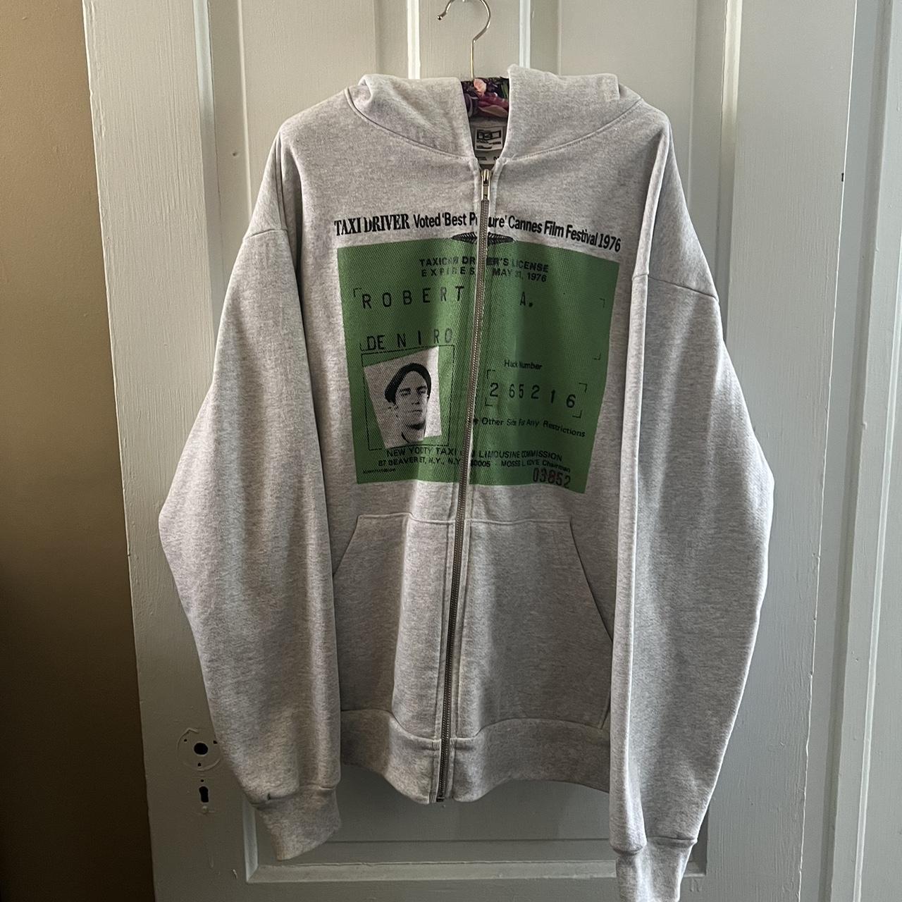 Taxi Driver ID Zip Up Hoodie by AndAfterThat Printed... - Depop