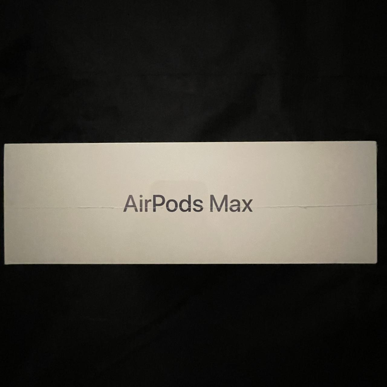 airpod maxes space grey brand new sealed in box!... - Depop