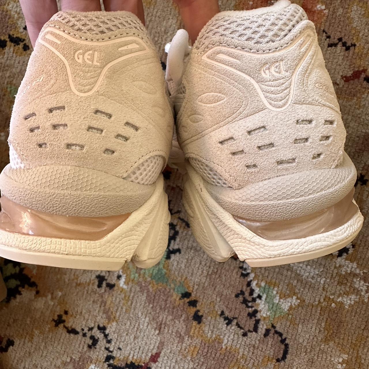 ASICS Gel Kayano 14 Cream/blush women’s US 10, EUR... - Depop