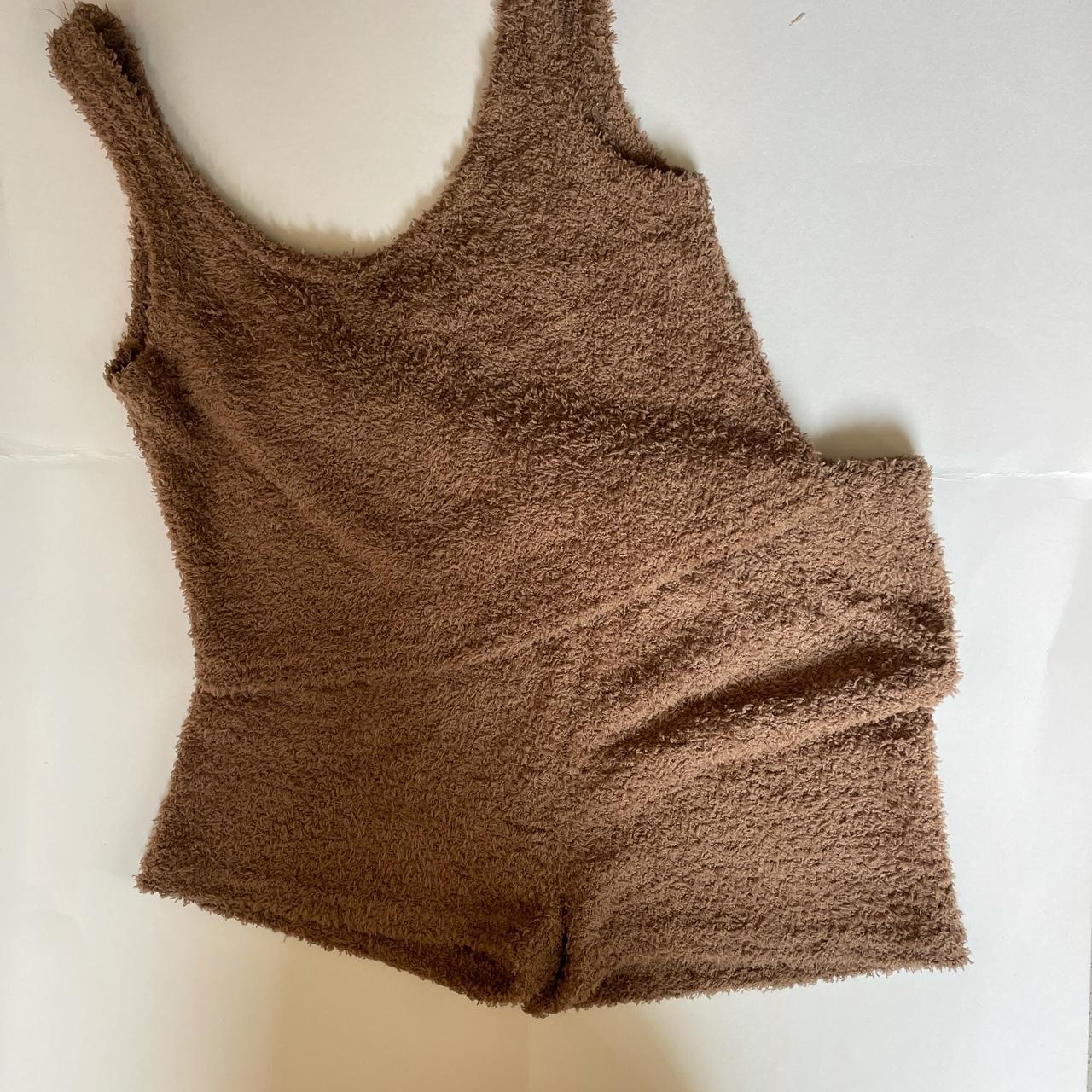 Brown Fluffy Comfy Set 🧸 Super cute and cozy SKIMS... - Depop