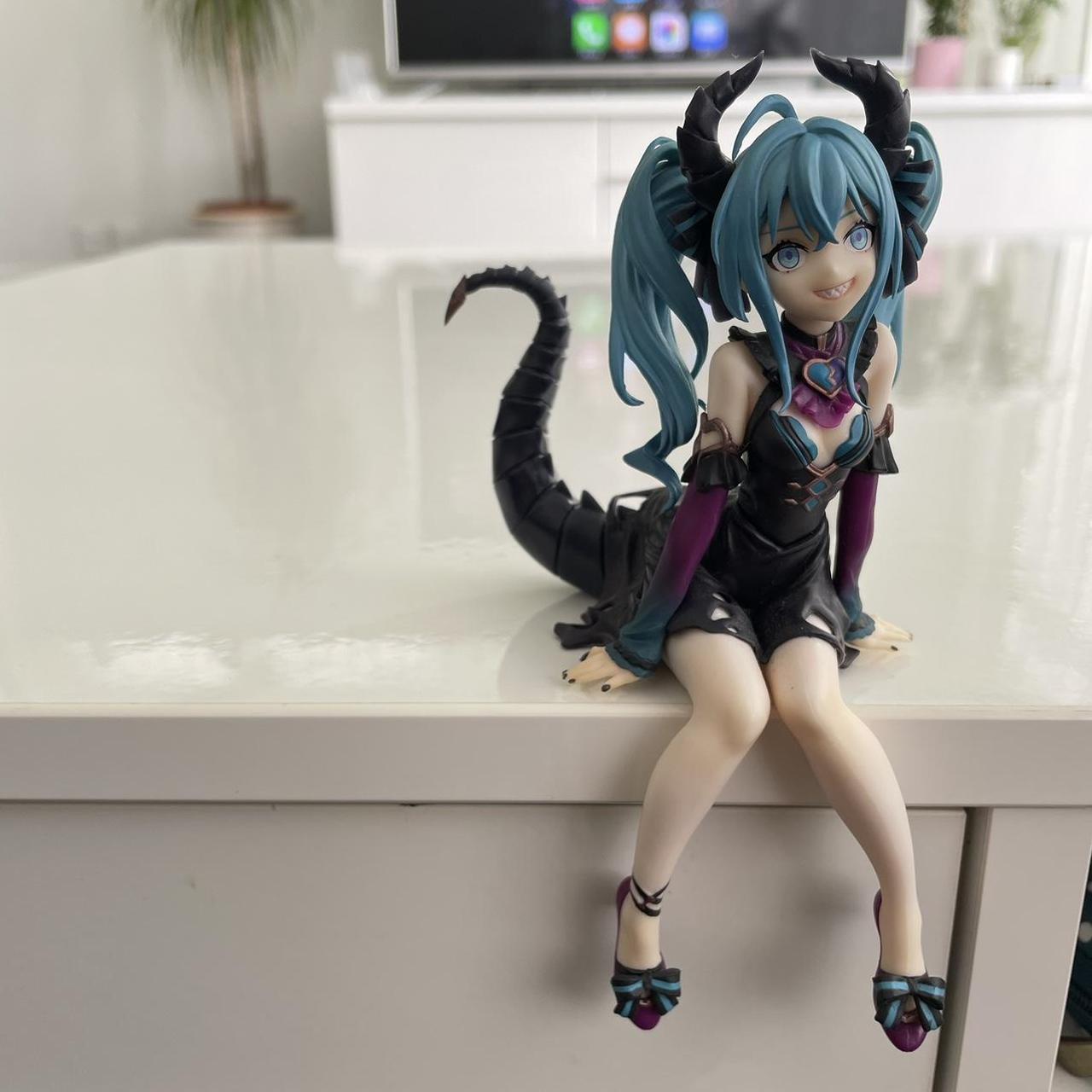 Hatsune Miku noodle topper demon figure 😇 very cute,... - Depop