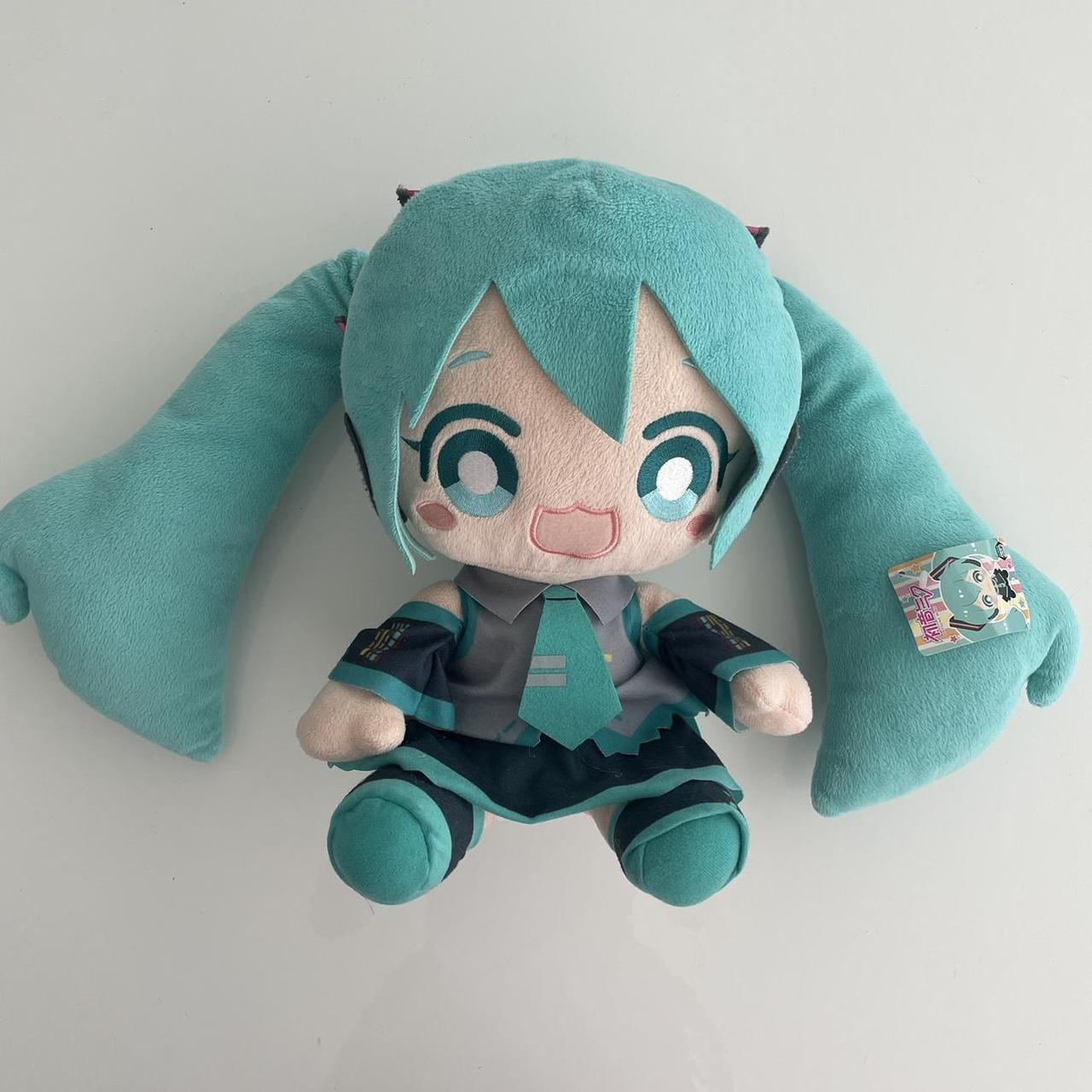Hatsune Miku plush, with tags! Very cute and snuggly... - Depop