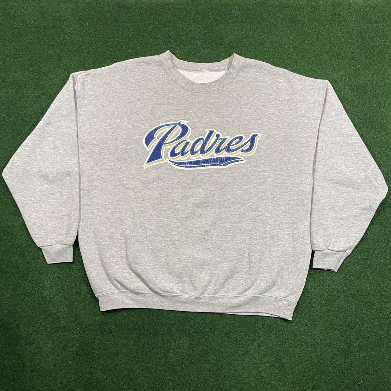 Vintage 1990s San Diego Padres Crewneck... - Depop