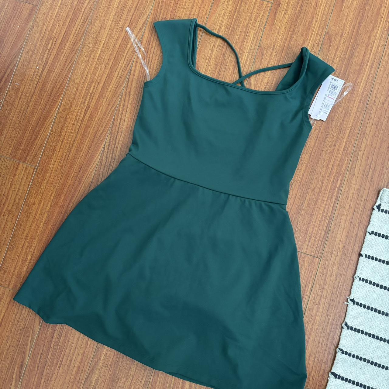 Target - Green target active/tennis dress w shorts! - Depop