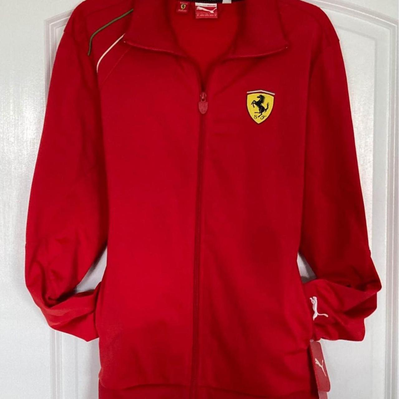 Medium Puma x Scuderia Ferrari Jacket Carlos Sainz... - Depop