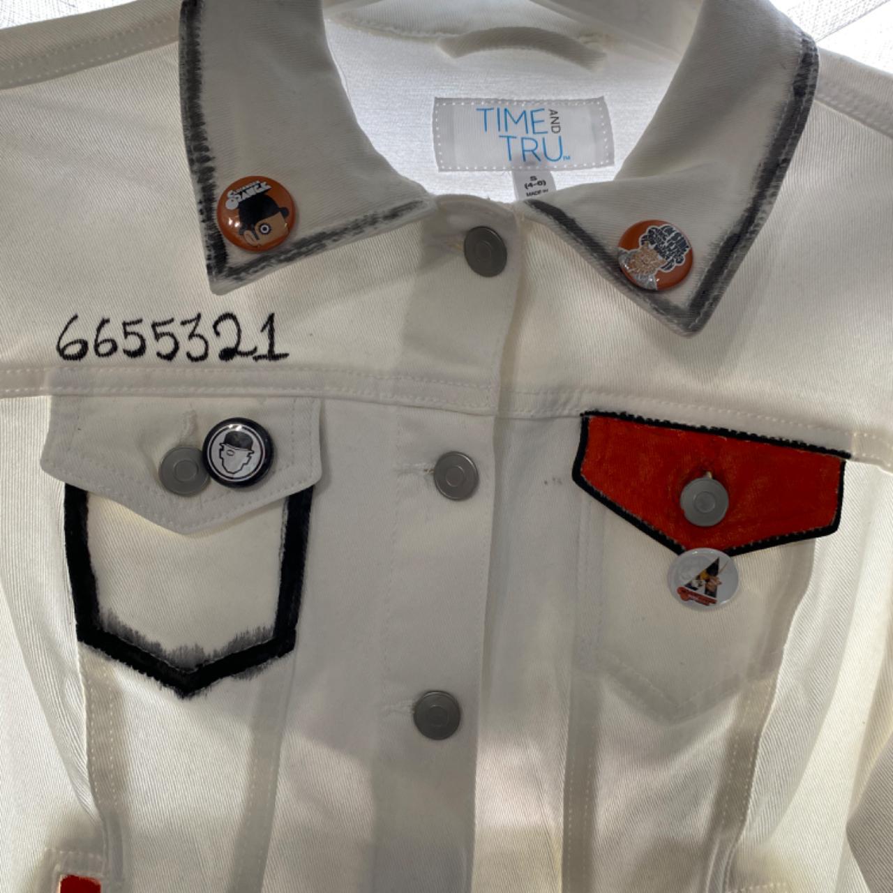 Hand painted A Clockwork Orange Denim jacket. Brand... - Depop