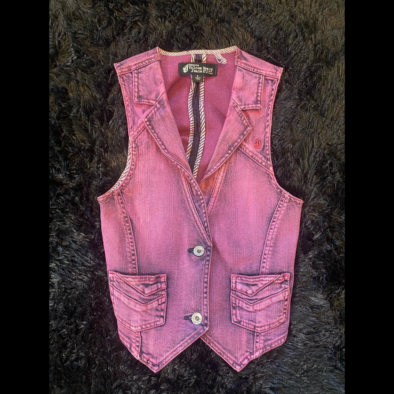 Y2K purple meets pink gothic/punk/emo/scene Volcom... - Depop