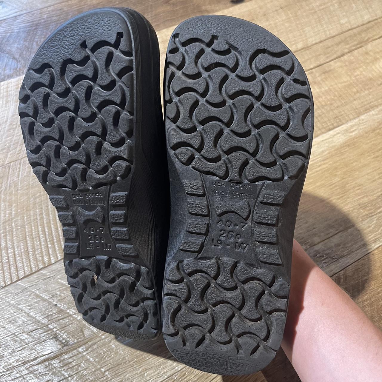 Birkenstock Men's Black Clogs | Depop