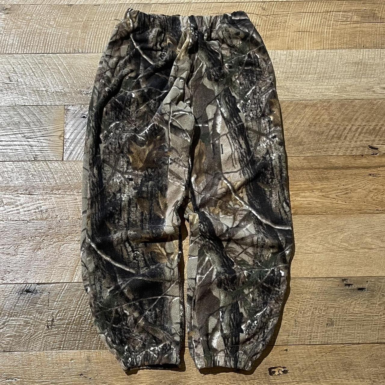 Y2K grunge baggy realtree camo joggers Excellent... - Depop