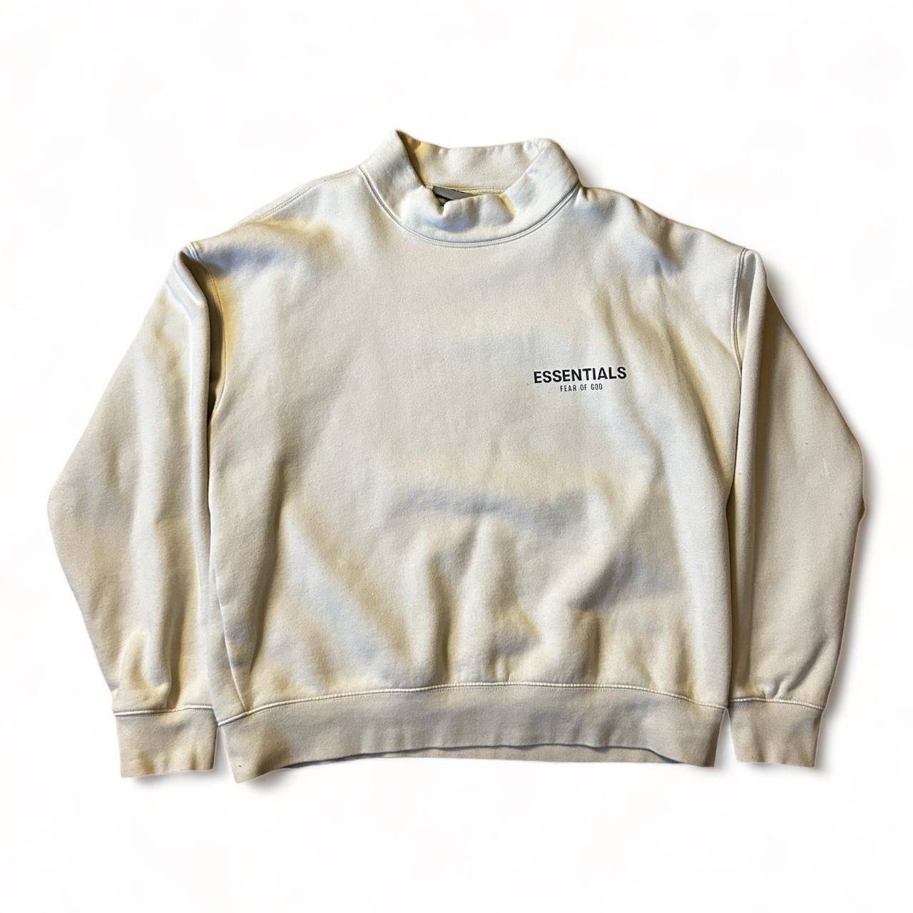 essentials sweatshirt. barely worn by me, but... - Depop
