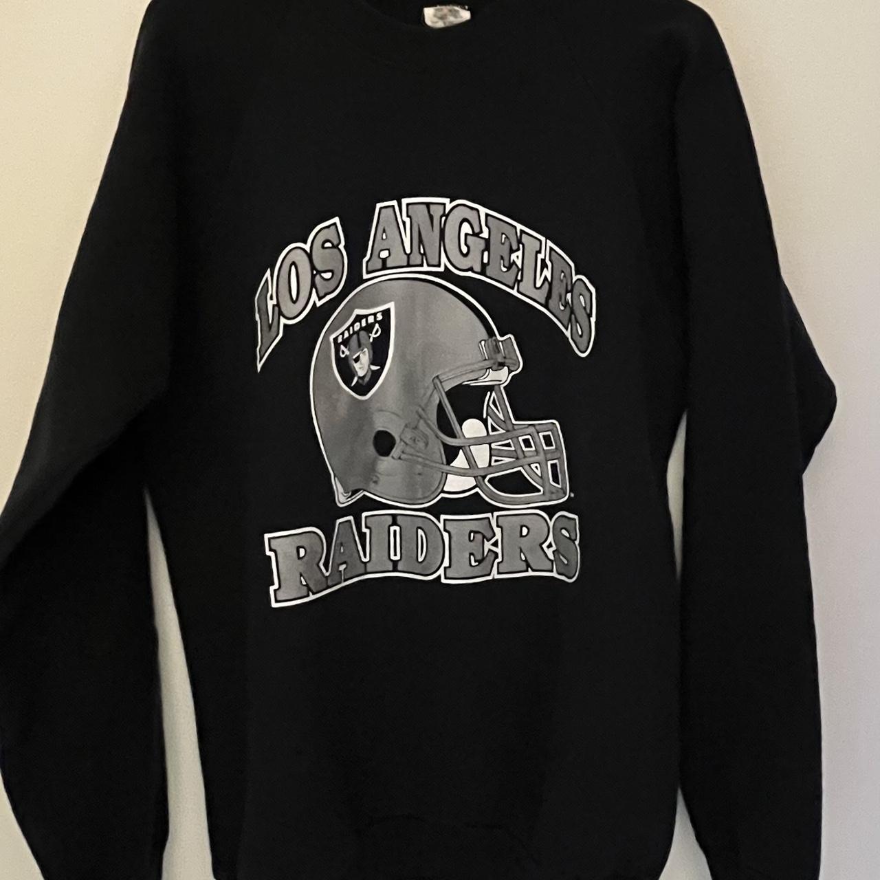 Vintage 1990s Los Angeles Raiders NFL Fruit of the... - Depop