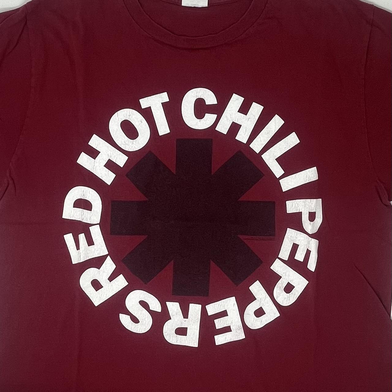 Vintage Red Hot Chilli Pepper Bay Island Maroon Big... | Depop