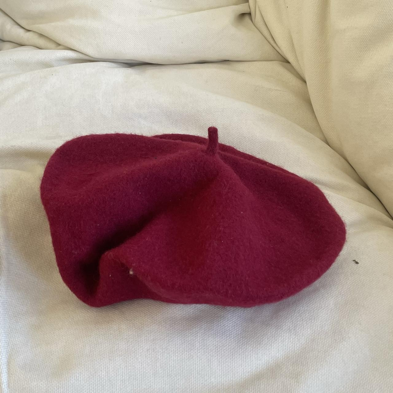 LAIRD red wool beret ️ #depopcommunity #wool... - Depop