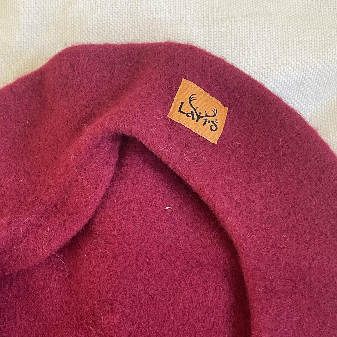 LAIRD red wool beret ️ #depopcommunity #wool... - Depop