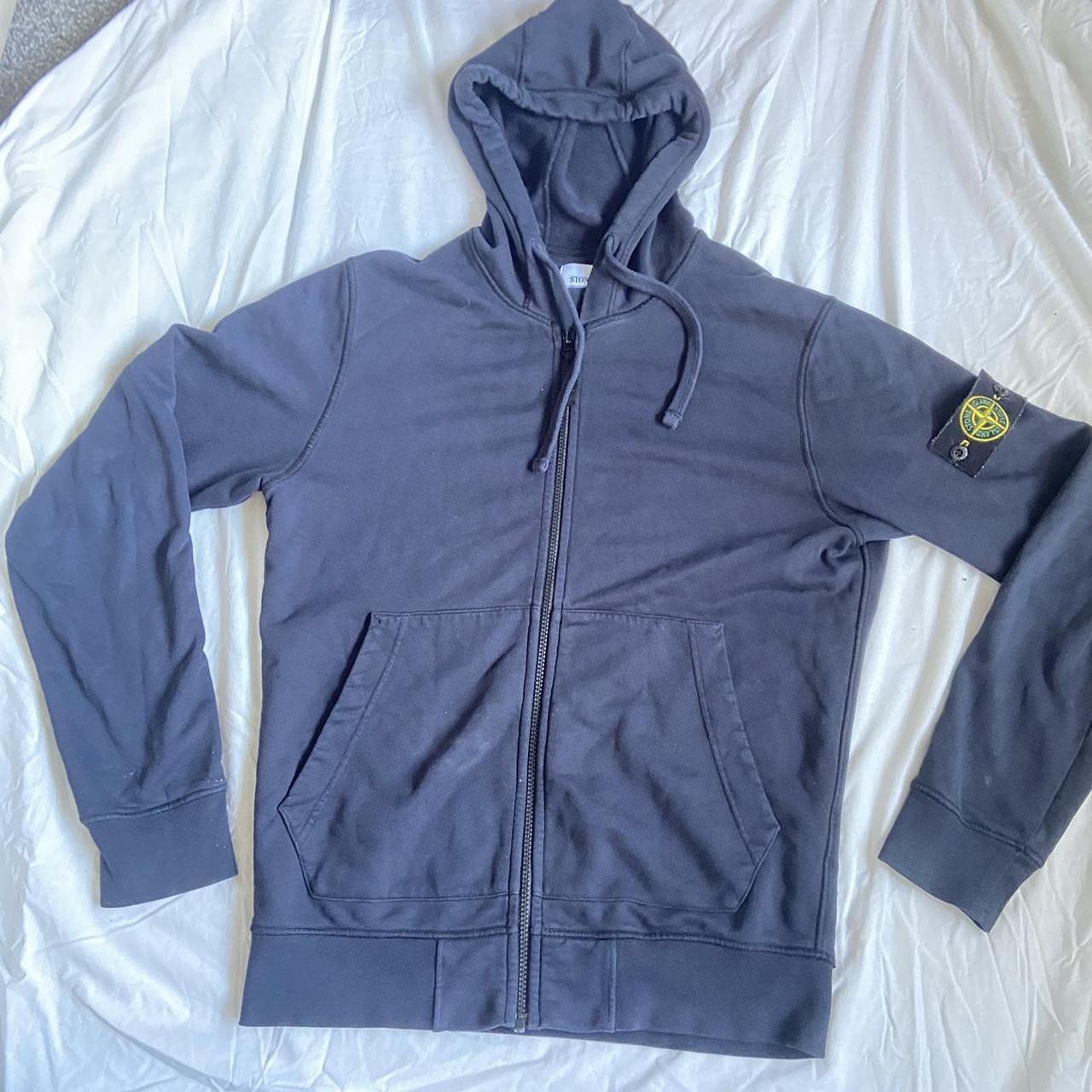 Stone Island Zip-Up Hoodie Size Small Fantastic... - Depop