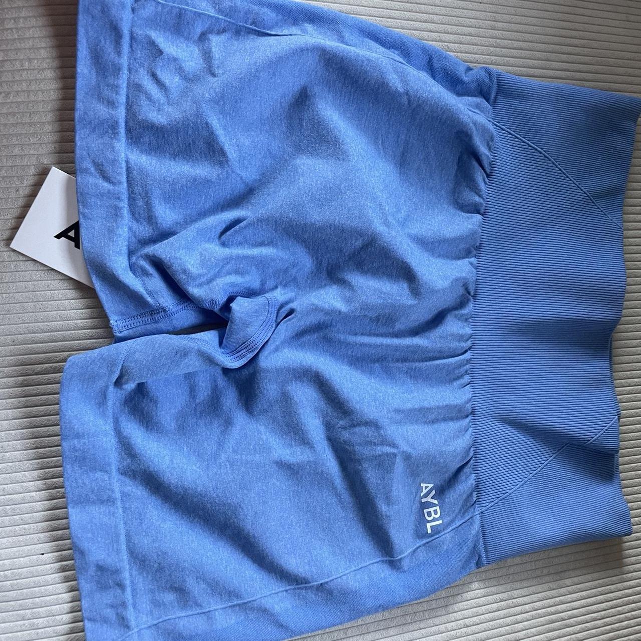 AYBL shorts in spring blue marl Size medium Unworn,... - Depop