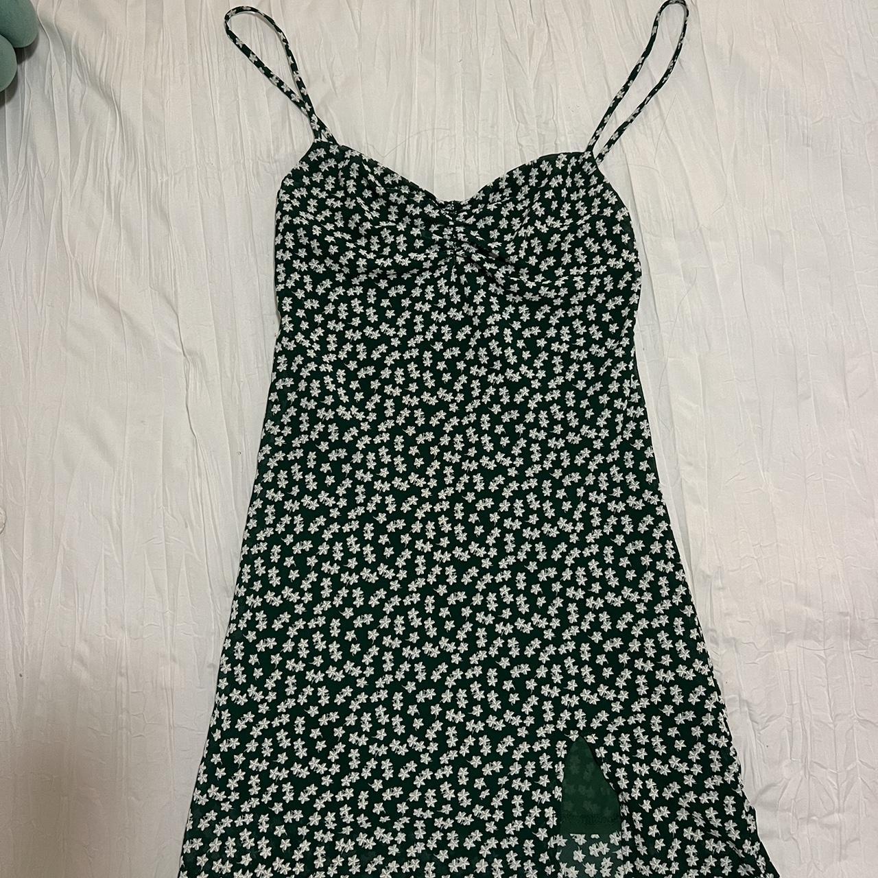 Princess Polly green mini dress - Depop